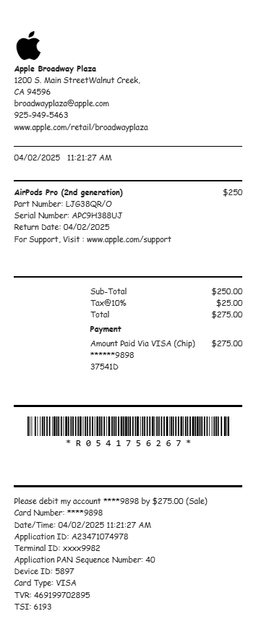 Custom Receipt Templates | Generate Receipts Easily | CreateReceipt.com