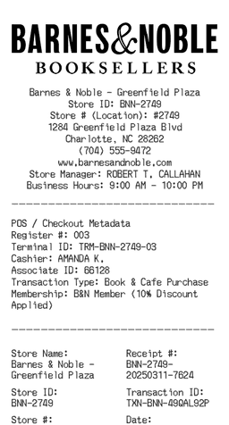 Store Receipt Generator - Template & Editor