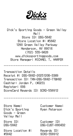 Target Receipt Generator - Template & Editor