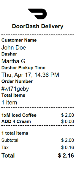 Restaurant receipt generator - Create restaurant receipt from multiple ...