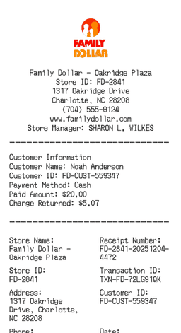 O'Reilly Auto Parts Receipt Generator – Template & Editor
