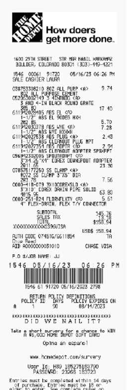 Custom Receipt Templates | Generate Receipts Easily | CreateReceipt.com