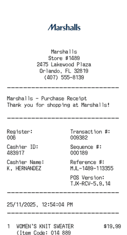 O'Reilly Auto Parts Receipt Generator – Template & Editor