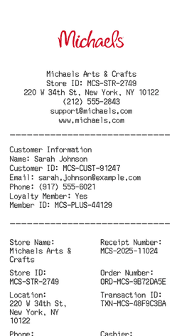 O'Reilly Auto Parts Receipt Generator – Template & Editor