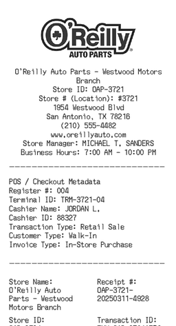 Target Receipt Generator - Template & Editor