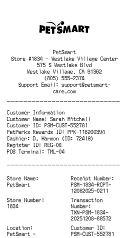 AutoZone Receipt Generator - Template & Editor