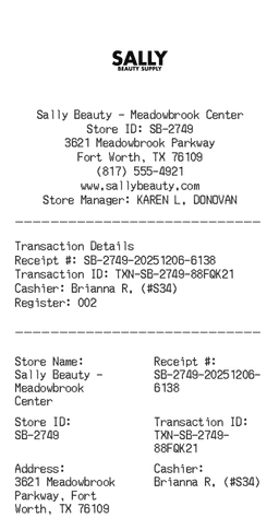 Dollar General Receipt Generator - Template & Editor