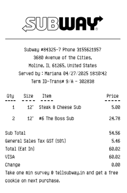 Custom Receipt Templates | Generate Receipts Easily | CreateReceipt.com