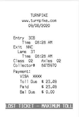 Tolls receipt generator - Create tolls receipt from multiple templates