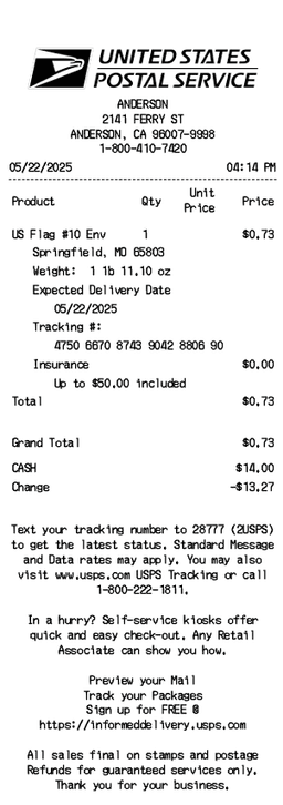 FedEx Receipt Generator - Template & Editor