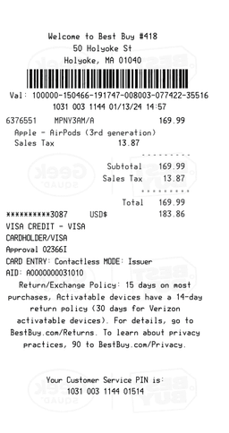 Custom Receipt Templates | Generate Receipts Easily | CreateReceipt.com