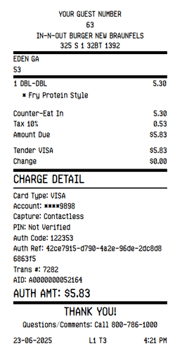 Custom Receipt Templates | Generate Receipts Easily | CreateReceipt.com