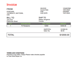 Custom Receipt Templates | Generate Receipts Easily | CreateReceipt.com
