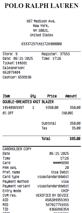 Crear recibos personalizados - Herramienta de generador de recibos ...