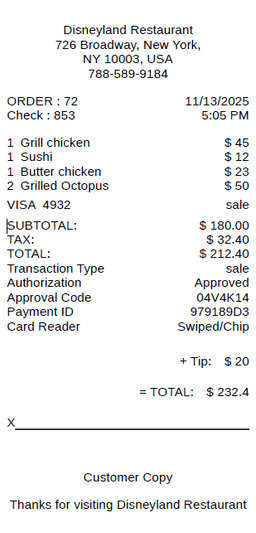 Rent Receipt Generator - Template & Editor