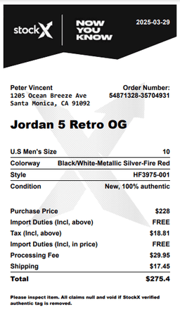 E-commerce receipt generator - Create E-commerce receipt from multiple ...