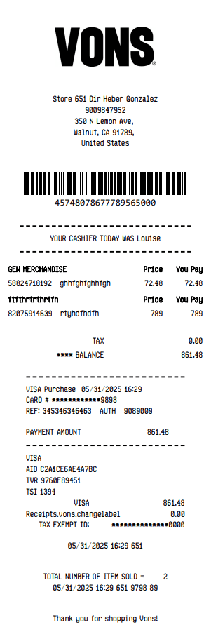 Crear recibos personalizados - Herramienta de generador de recibos ...